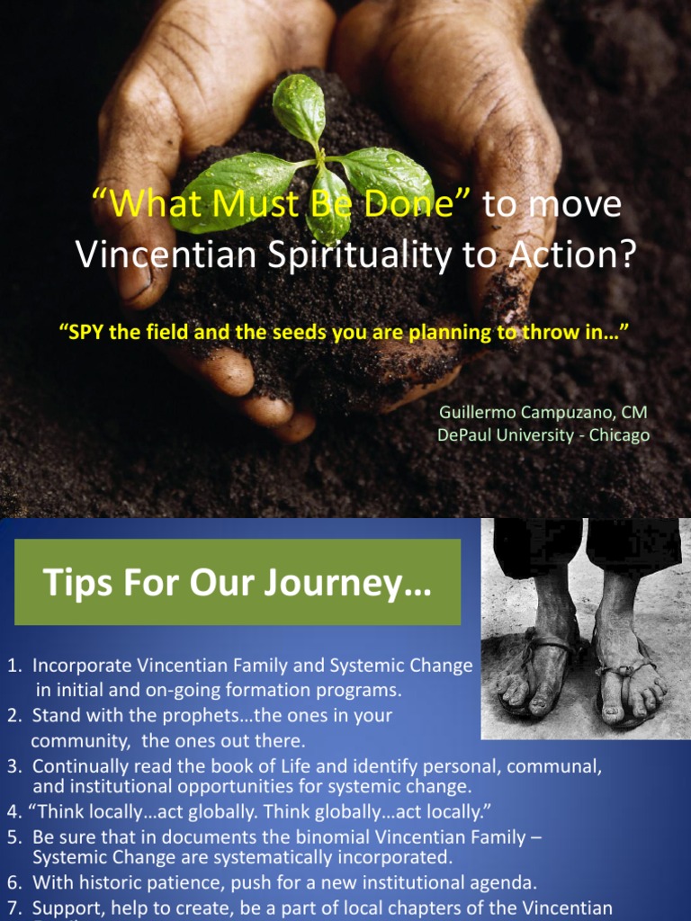 Moving Vincentian Spirituality To Action | PDF | Prophecy | Faith