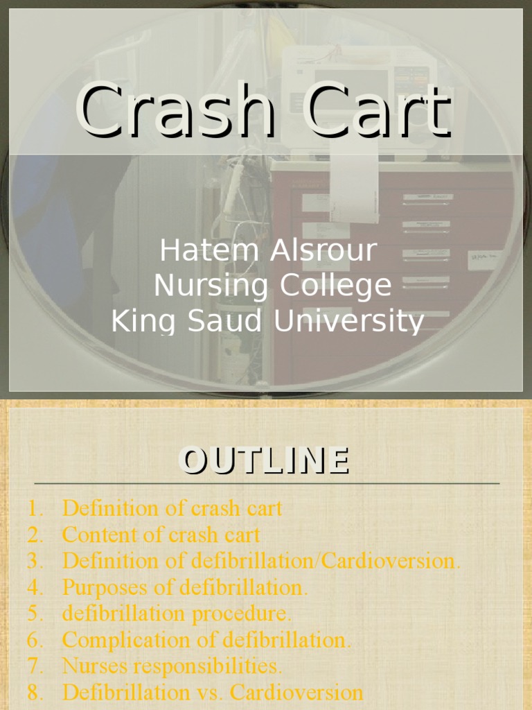 Crash Cart | PDF | Cardiovascular System | Medicine