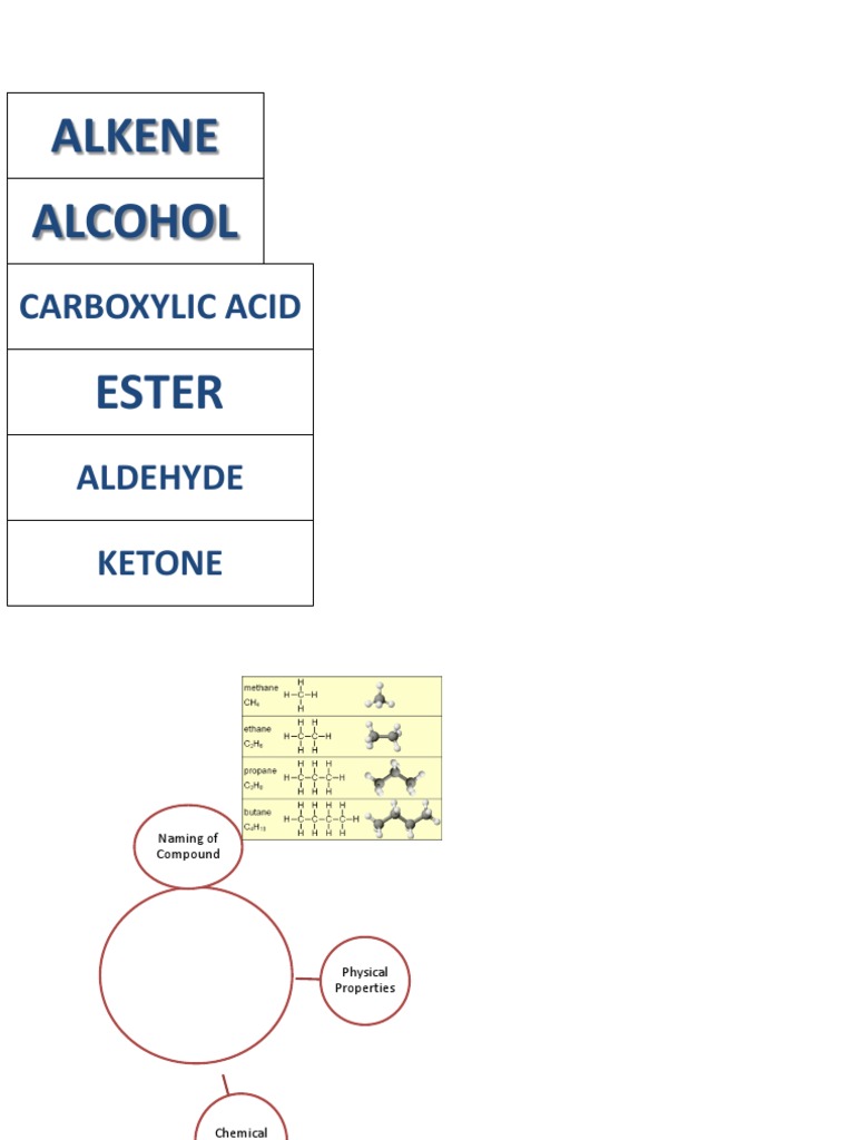 Alkene Alcohol: Carboxylic Acid | PDF