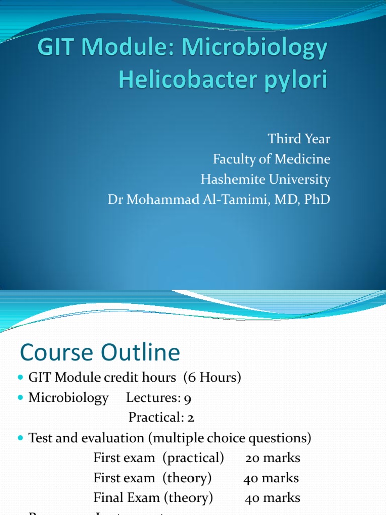 H Pylori-Final | PDF | Peptic Ulcer | Diseases And Disorders