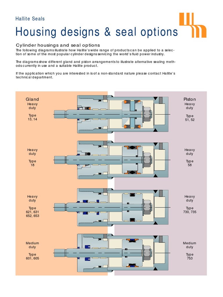 Housing Designs & Seal Options PDF | PDF | Surface Roughness | Bearing ...