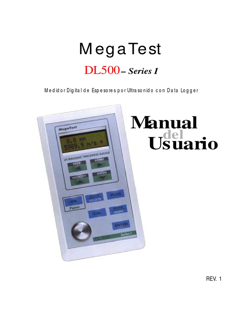 DL500 | PDF | Medición | Calibración