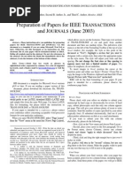 IEEE Word Template User Guide | PDF | Microsoft Word | Page Layout