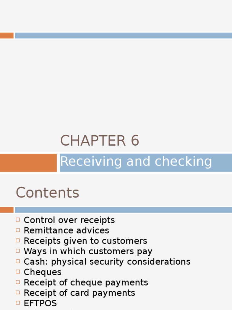 Cheque Payment Procedures and Security | PDF | Cheque | Payments
