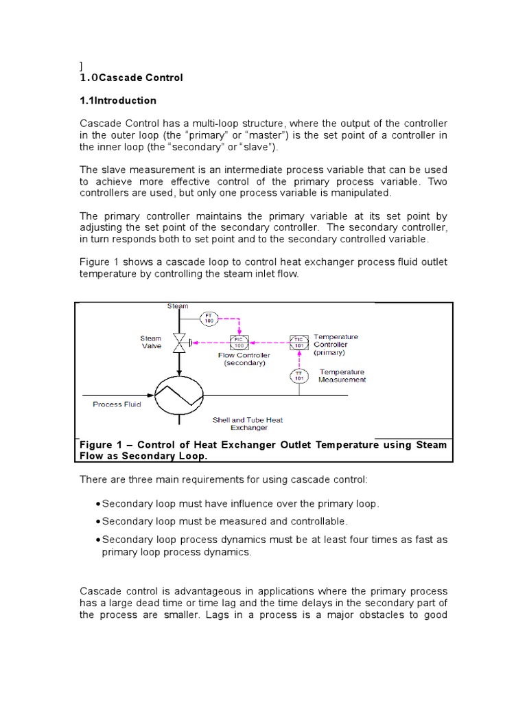 Cascade Control PDF | PDF | Control System | Systems Theory