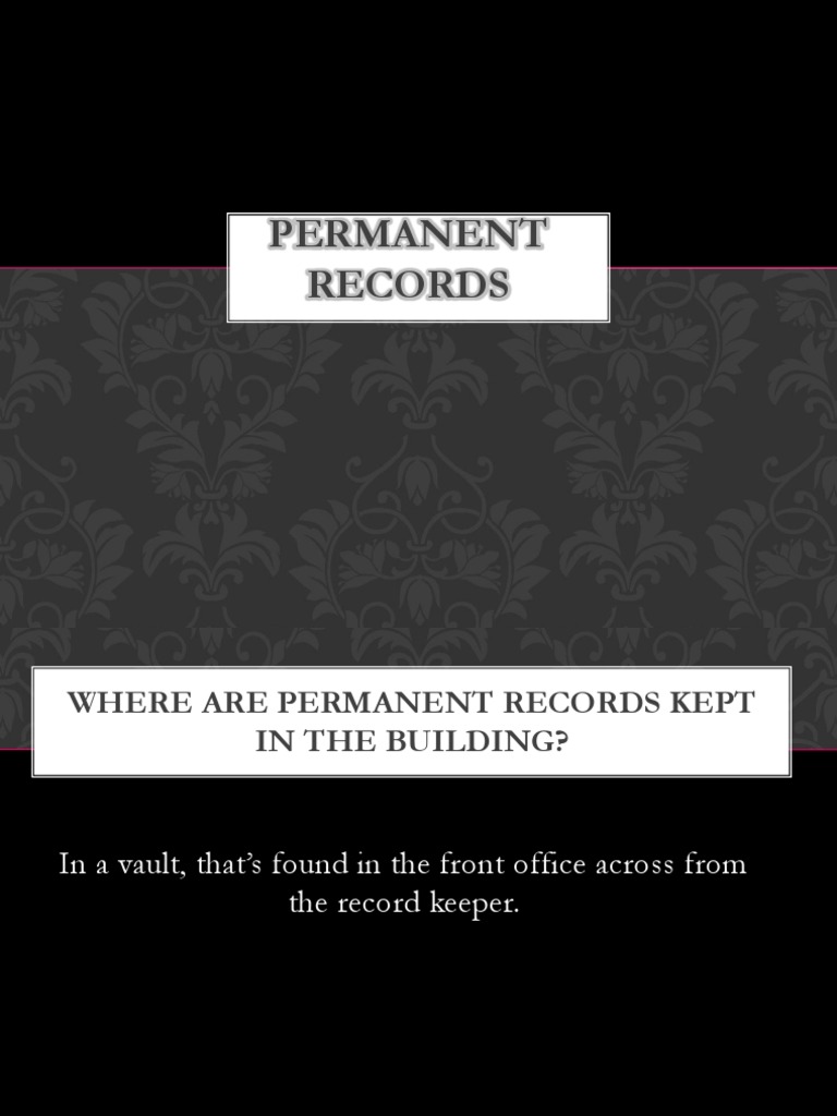 Understanding Permanent Student Records | PDF | Career & Growth