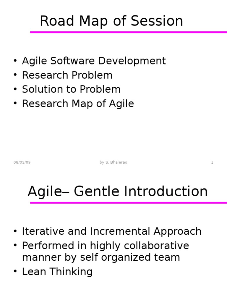 Agile Methodology | PDF | Agile Software Development | Software ...