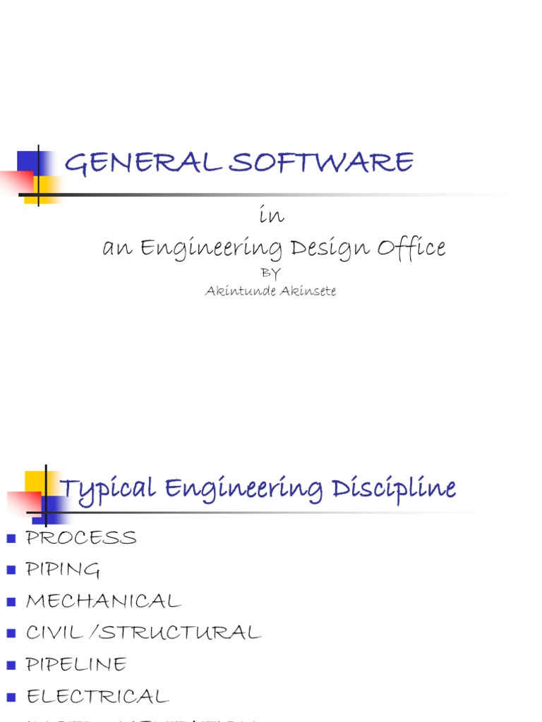 General Software' | PDF | Instrumentation | Electrical Wiring