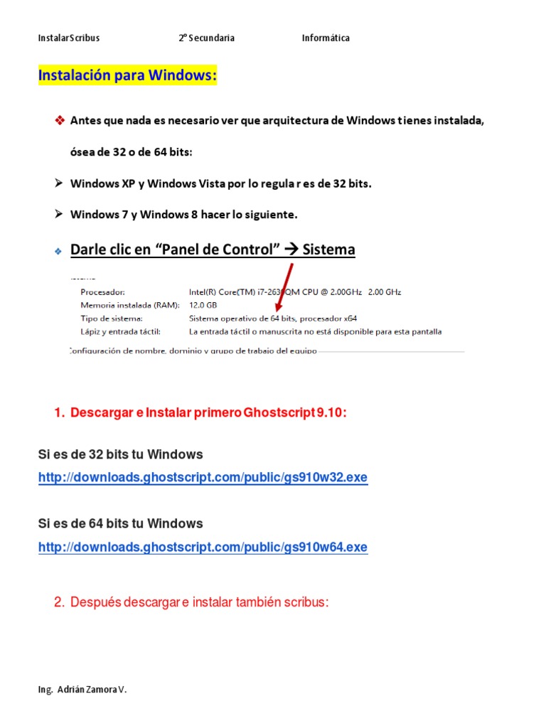 Guía Paso A Paso Para Instalar El Programa De Diseño Gráfico Scribus En