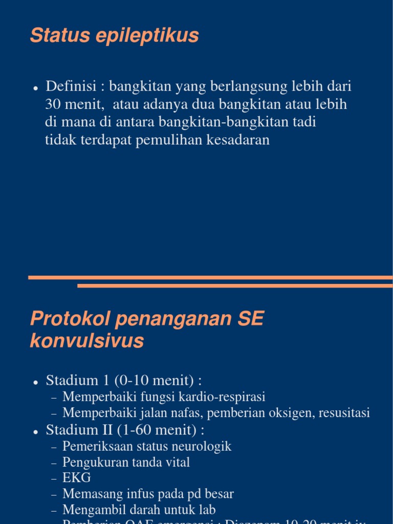 Status Epileptikus | PDF