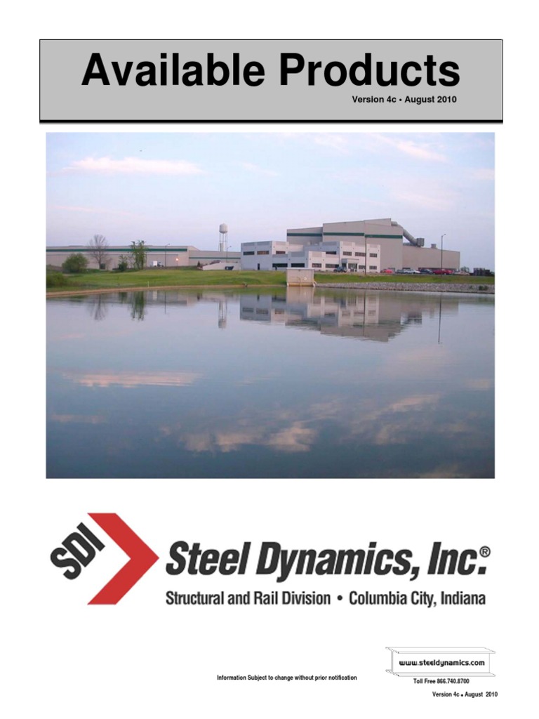 SDI-CCI Product Catalog | PDF | Pound (Mass) | Engineering Tolerance