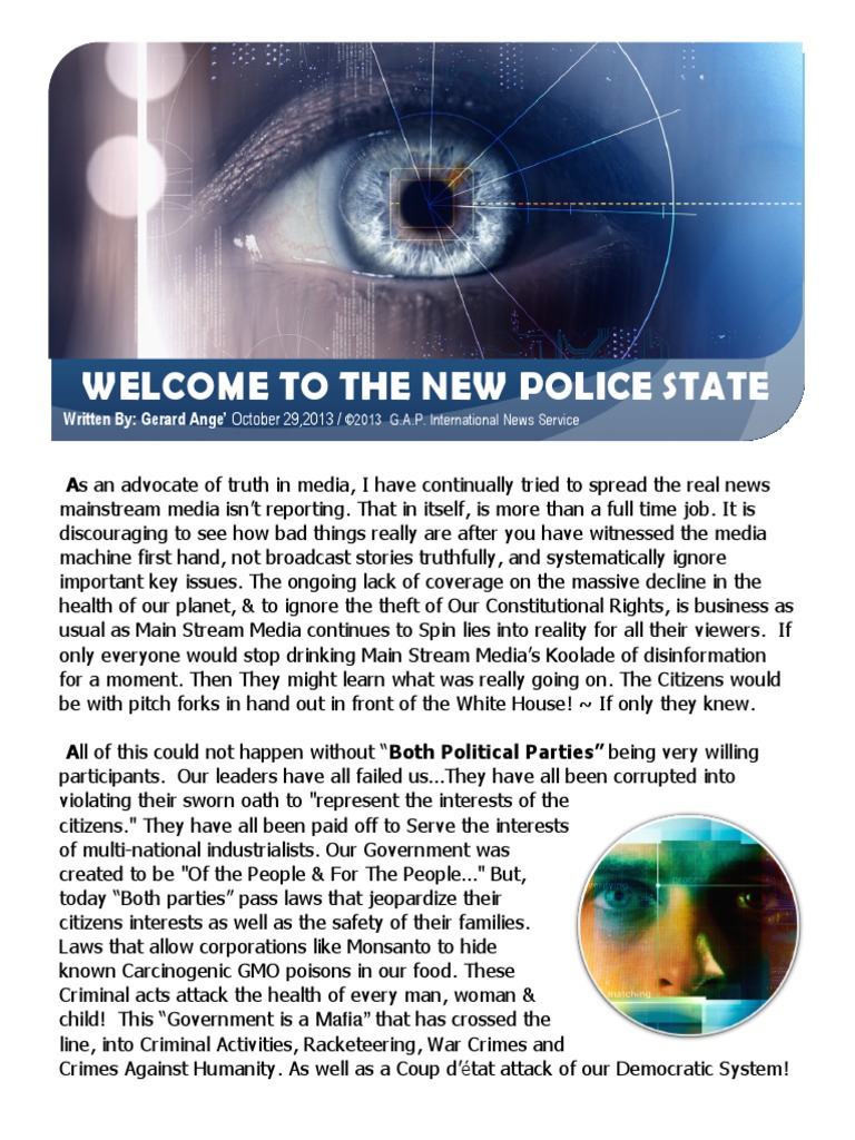 Words To Live by / How To Survive in A Police State. | PDF | United ...