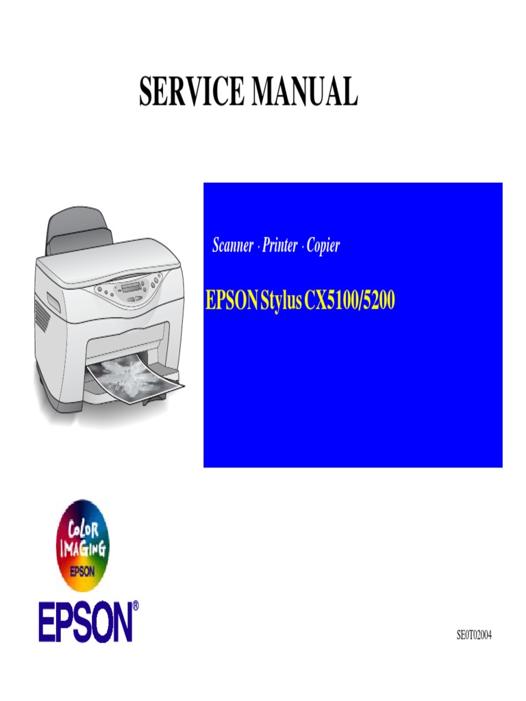 CX5200 | PDF | Image Scanner | Printer (Computing)
