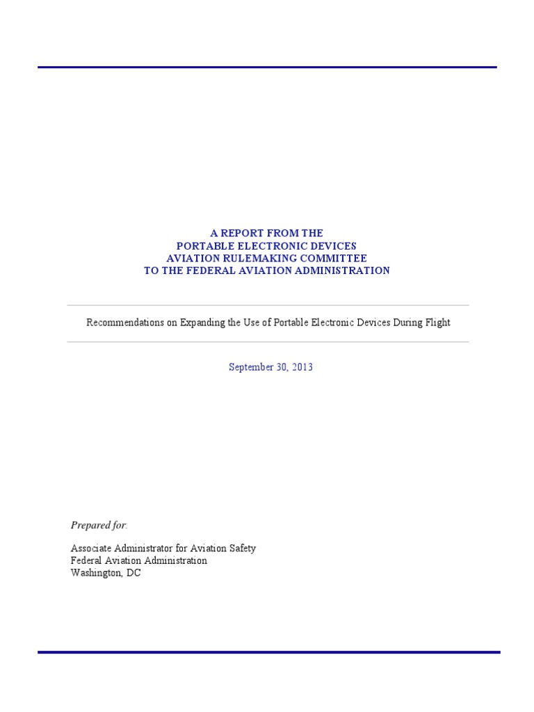 Ped Arc Final Report PDF | PDF | Federal Aviation Administration | Radio