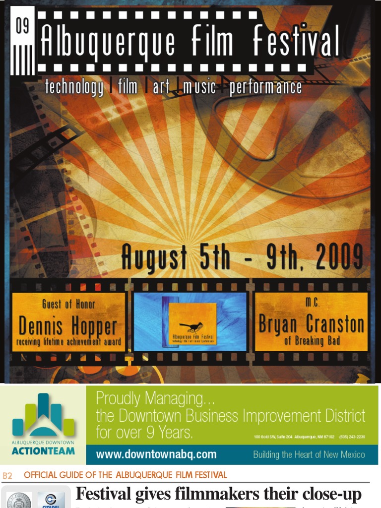 Albuquerque Film Festival 2009 | PDF | Leisure