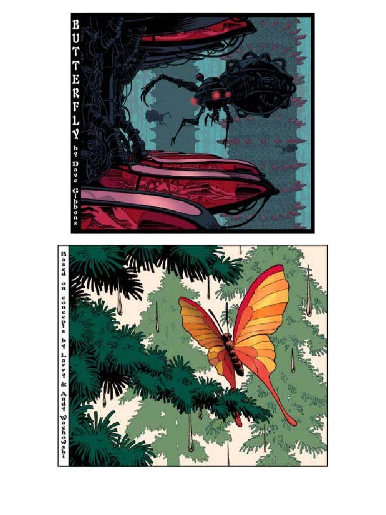 The Matrix Comics Dave Gibbons Butterfly | PDF | Language Arts ...