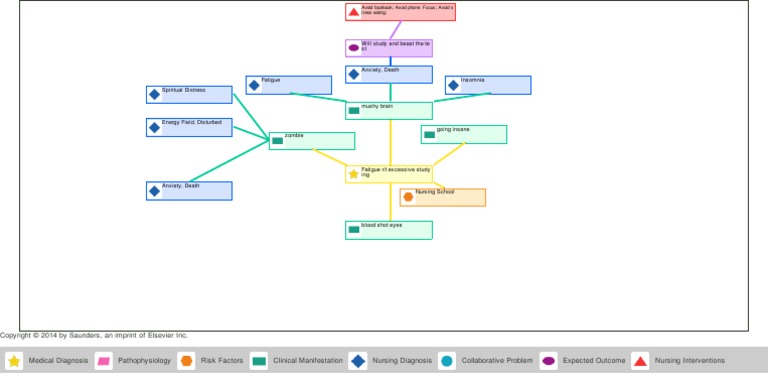 Concept Map of Nursing School | PDF