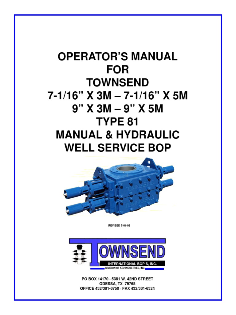 Townsend - Kb2-Type 81 Repair | Indemnity | Law Of Agency