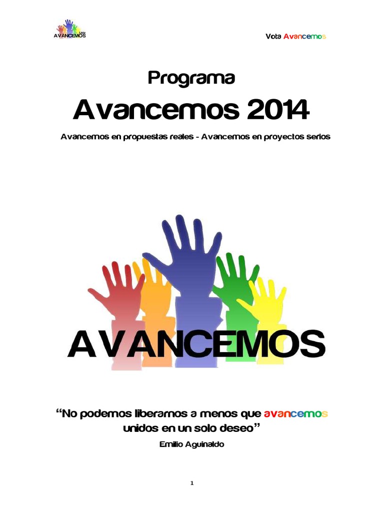 Programa Avancemos 2014: Propuestas Estudiantiles | PDF | Prueba ...