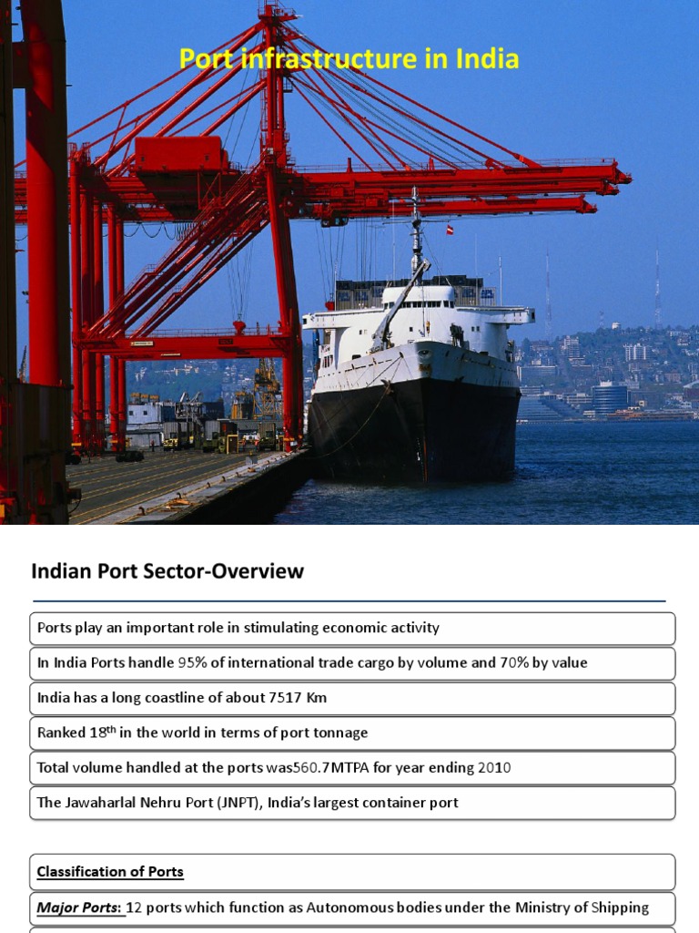 Enhancing India's Port Infrastructure | PDF | Business