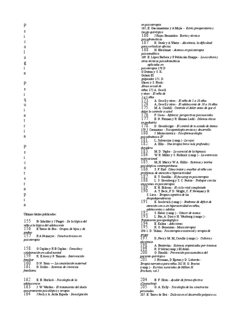 Zinker Joseph - El Proceso Creativo en La Terapia Gestaltica | PDF ...