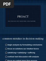 PrOACT Decision Making Model | Risk Aversion | Risk