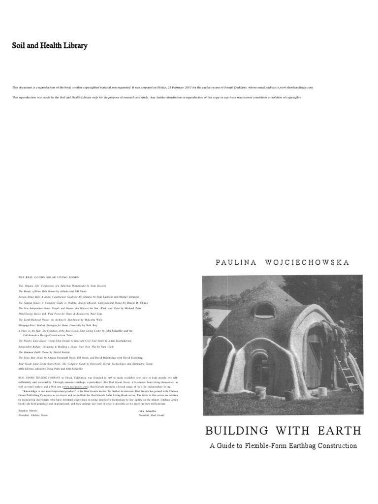 Building With Earth | PDF | Clay | Roof
