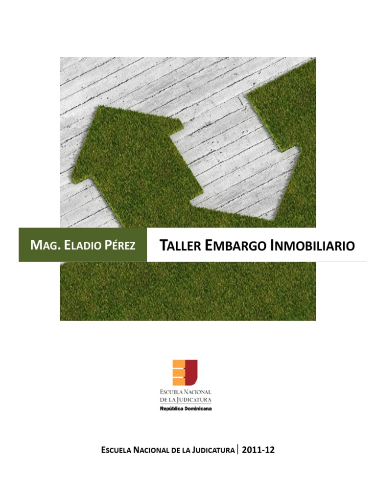 Embargo Inmobiliario Taller | PDF | Hipoteca Comercial | Finanzas y ...