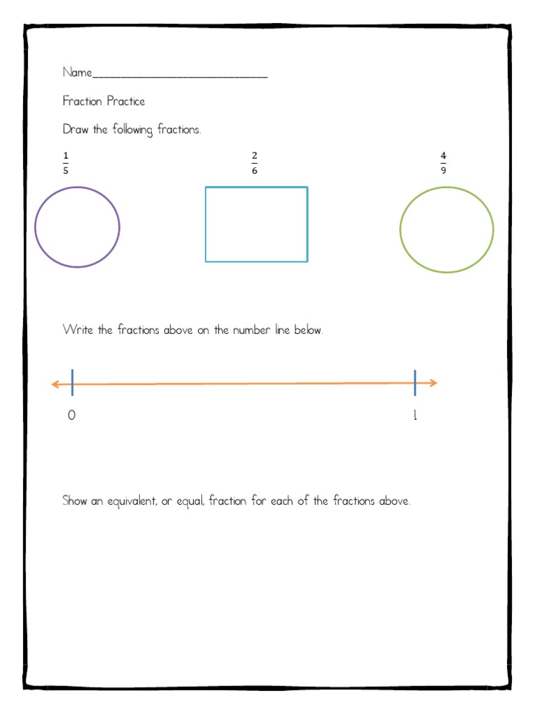 Fraction Practice for Students | PDF