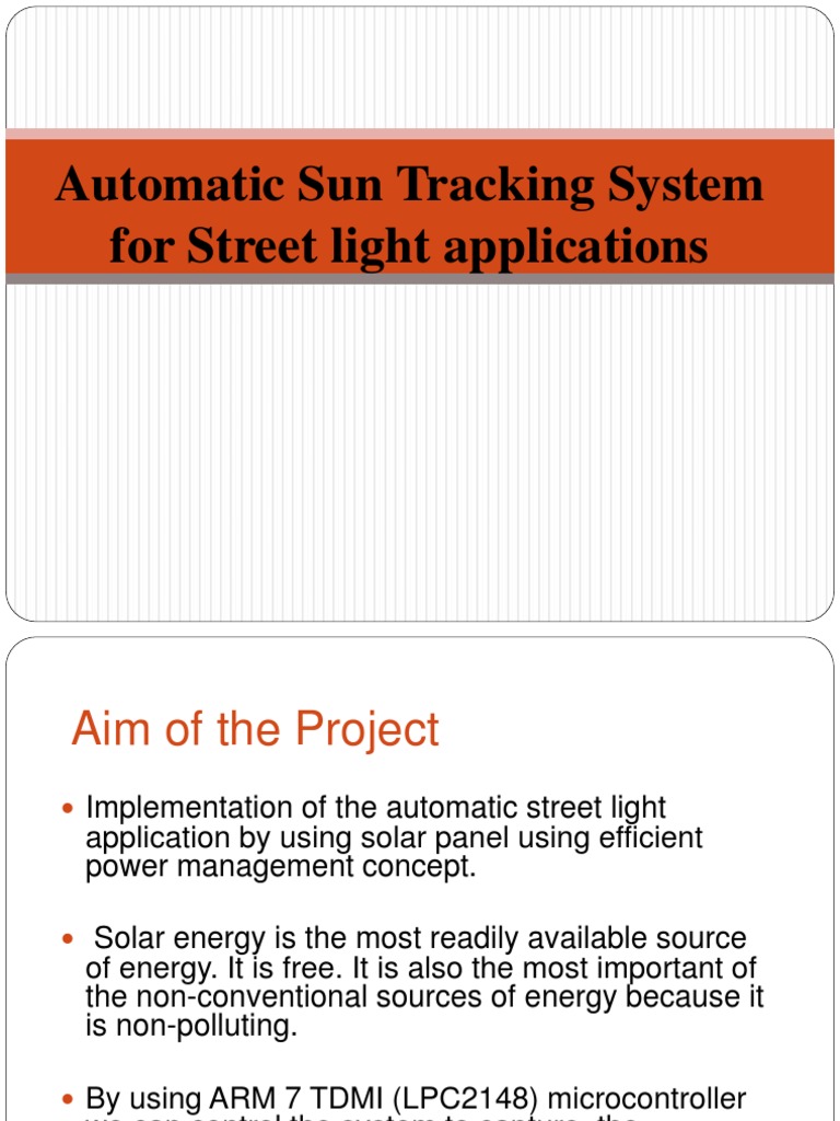 Sun Tracking System | PDF | Solar Panel | Solar Cell