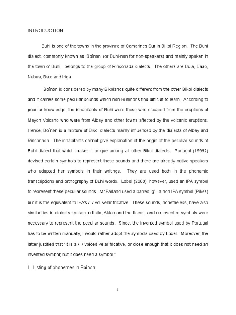 The Consonant Chart - Buhi | PDF | Consonant | Languages