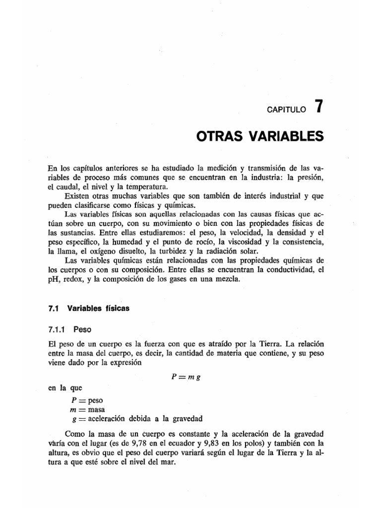8 Medicion de Variables Fisicas y Quimicas | PDF