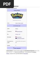 Pokémon - Wikipedia, La Enciclopedia Libre | PDF | Pokémon | Juego de azar