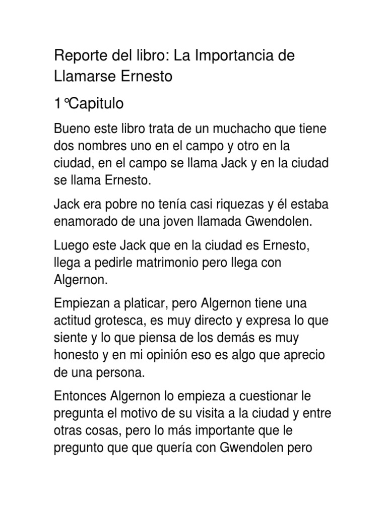 Reporte Del Libro | PDF | Ocio | Entretenimiento (general)
