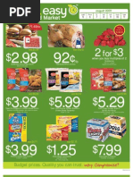 Walmart Grocery Aisle Shopping List | PDF