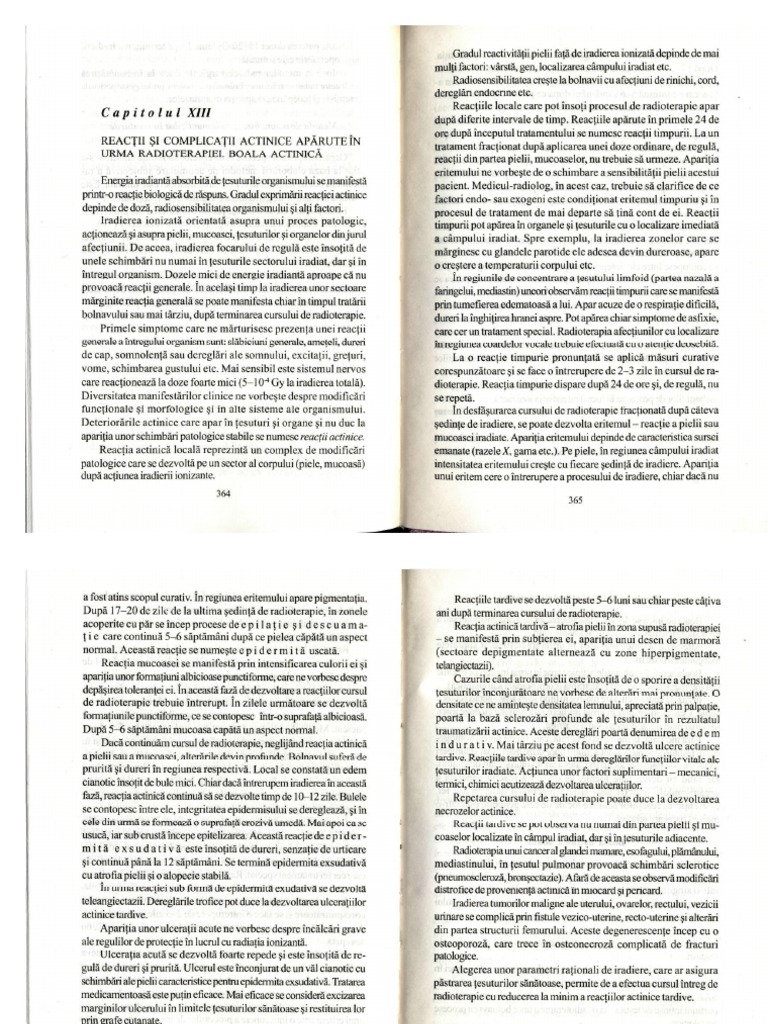 13.reactii Si Complicatii Actinice Aparute in Urma Radioterapiei ...