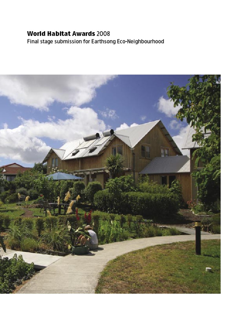 Earthsong Eco-Neighbourhood - Robin Allison - Habitat Award 2008 | PDF ...