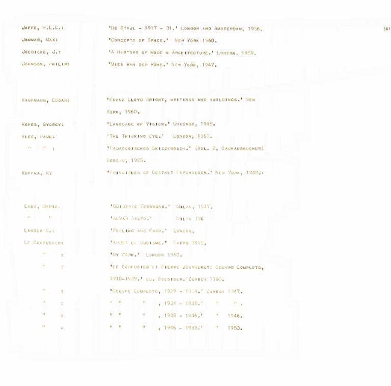 Erdam: Key Works in Modern Architecture | PDF
