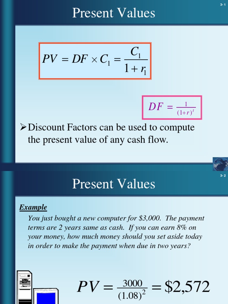 Present Value Calculations for Retirement Planning | PDF | Present ...