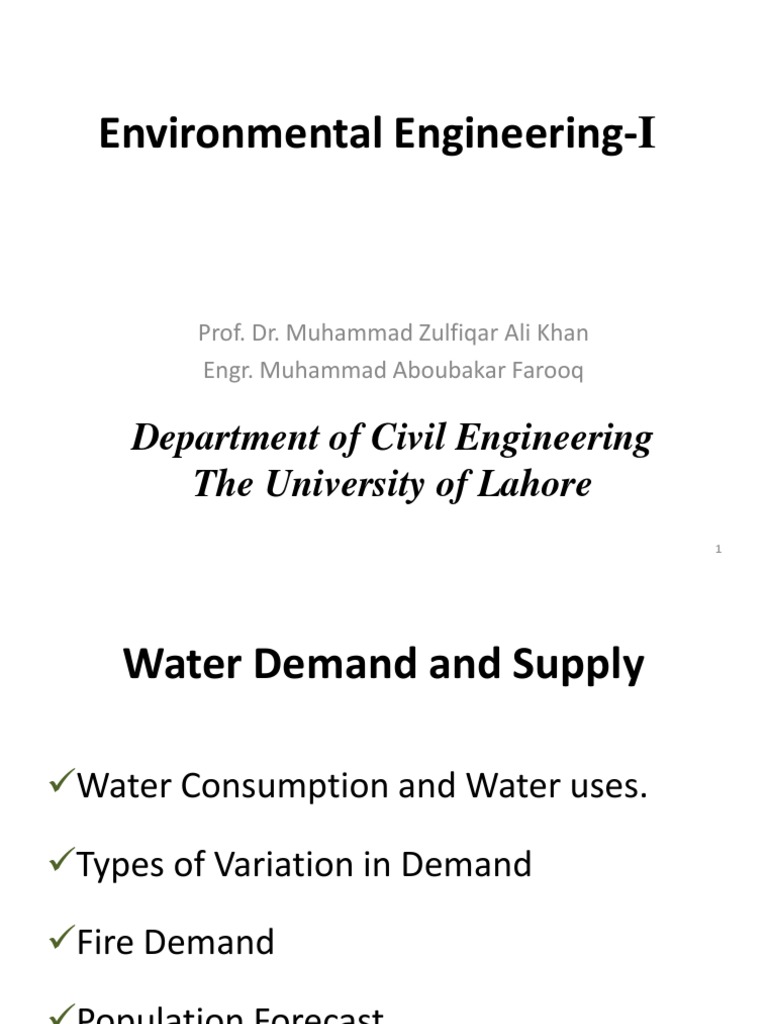 Lec 5 Fire Demand & Variation in Water Consumption..pdf | Firefighting ...