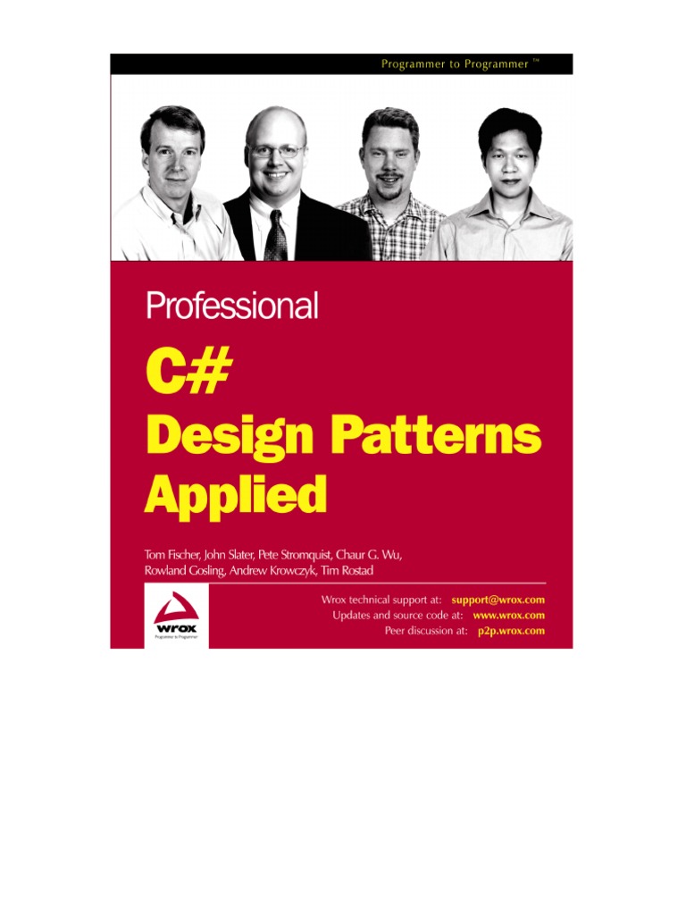 Professional.C.sharp - Design.patterns - Applied Wrox | PDF | Microsoft ...