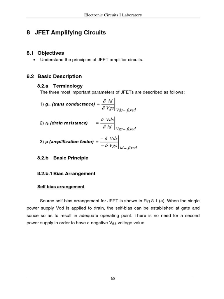 EE 425 - Exp - 8 PDF | PDF | Amplifier | Electromagnetism