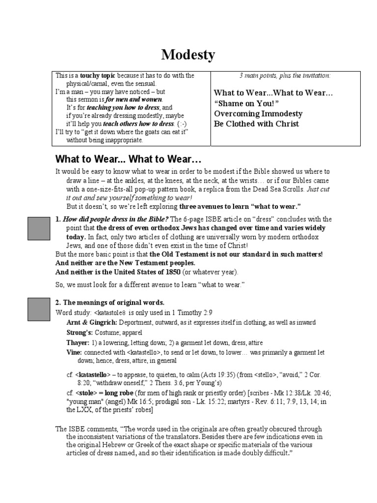 Modesty.pdf | Trousers | Modesty