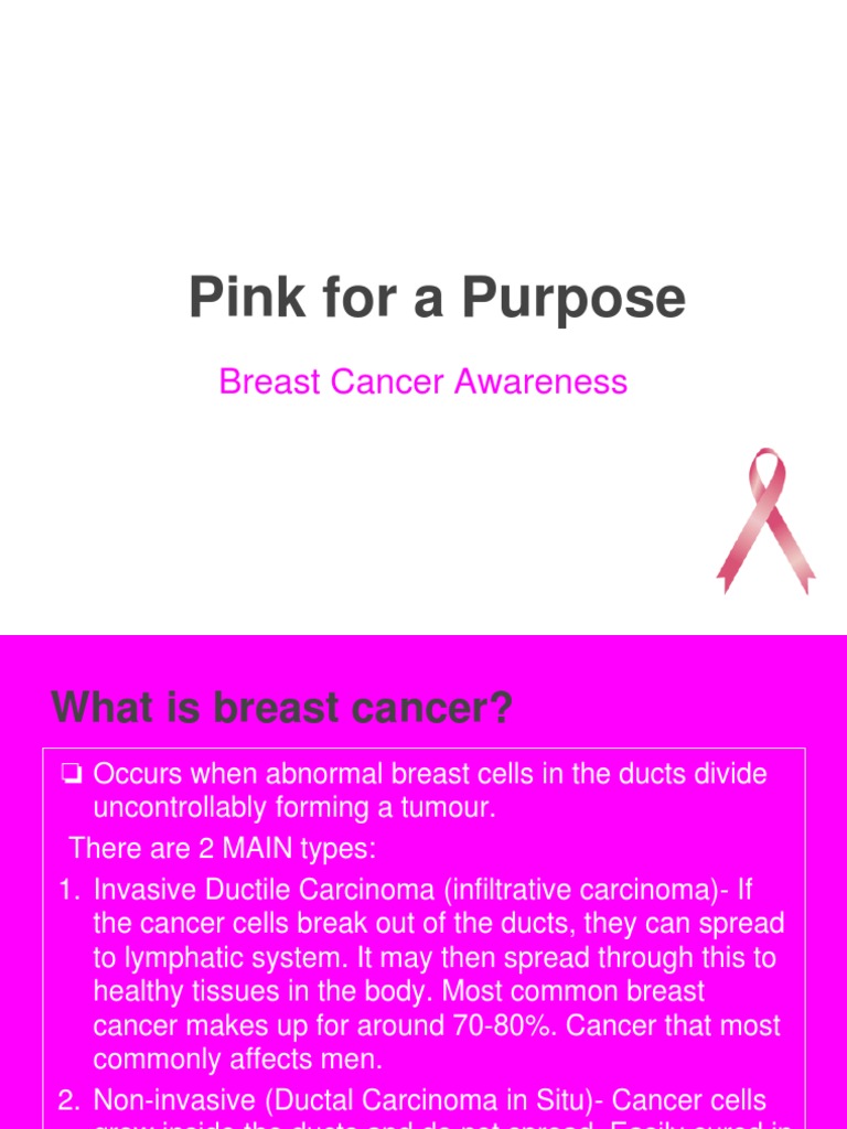 KS4 Pink Day Final | PDF | Breast Cancer | Cancer