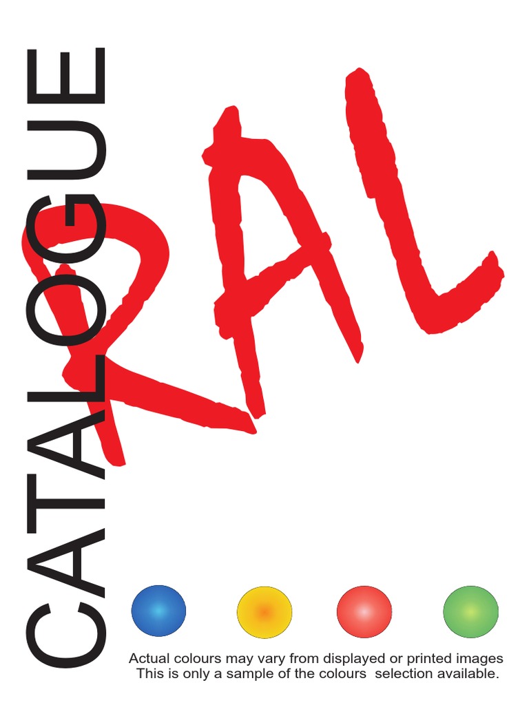 Ral Color Catalog | PDF | Home & Garden