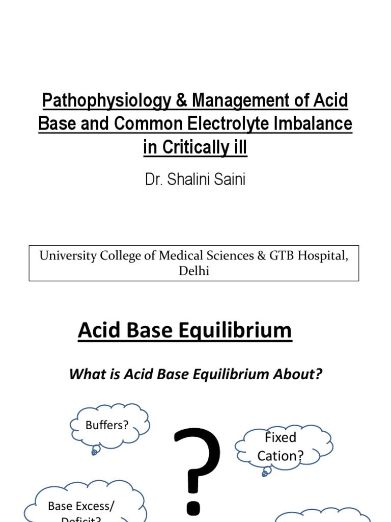 ABG Electrolytes | PDF | Diseases And Disorders | Medicine