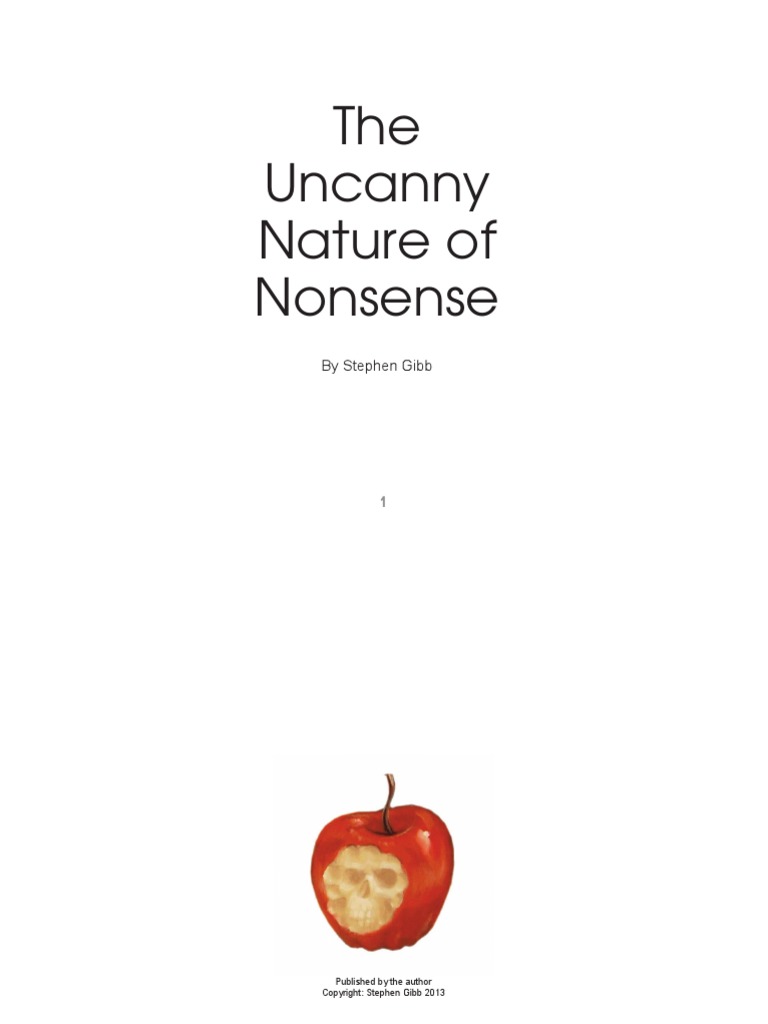 Uncanny Nature of Nonsense | PDF | Mind | Science