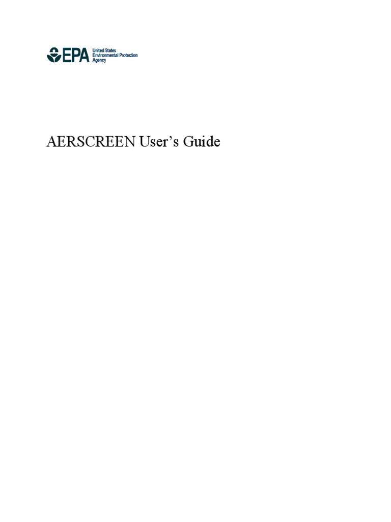 Aerscreen Userguide Pdf Parts Per Notation Command Line Interface