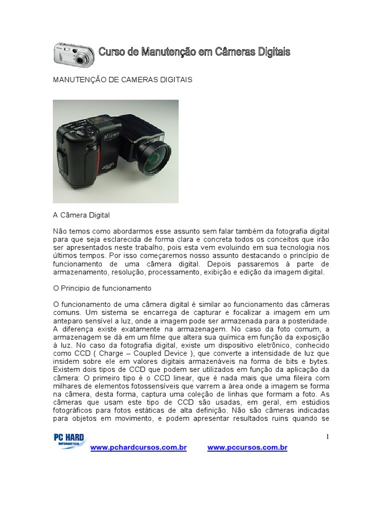 Apostila Camera Digital | PDF | Business