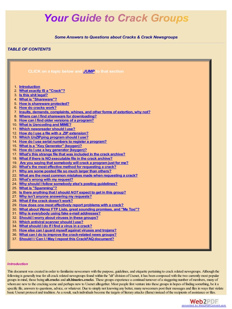 Cracking PDF | PDF | Zip (File Format) | Computer File